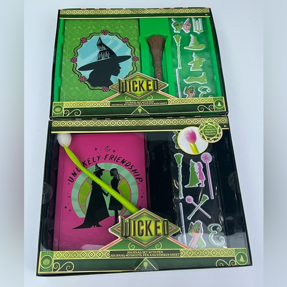 Target | Office | Wicked Elphaba Glinda Diary Journal Writing Boxed Set ...